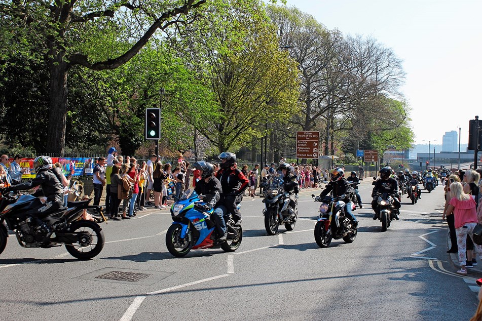 Doing it for the kids: James Toseland raises £7000 for children's hospital