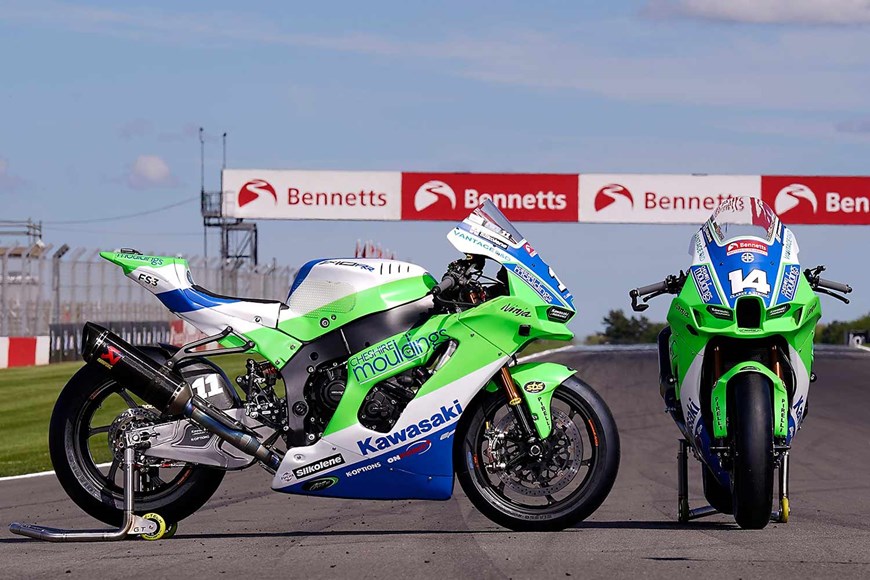 BSB: FS-3 Racing Kawasaki join forces with Cheshire Mouldings in title ...