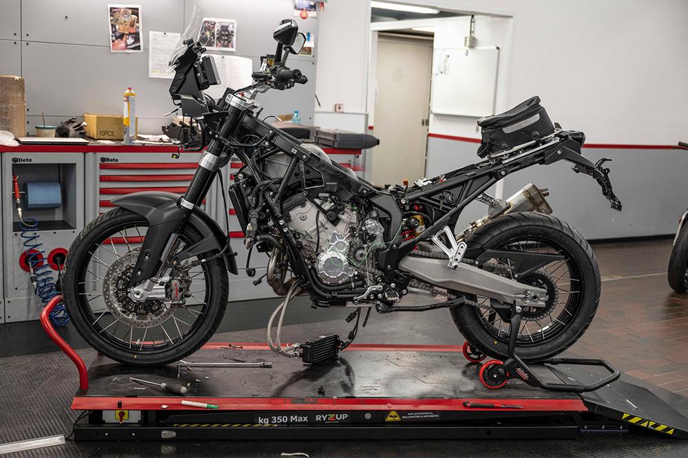 MV Lucky Explorer on the back burner: Twin-cylinder Lucky Explorer 5.5 ...