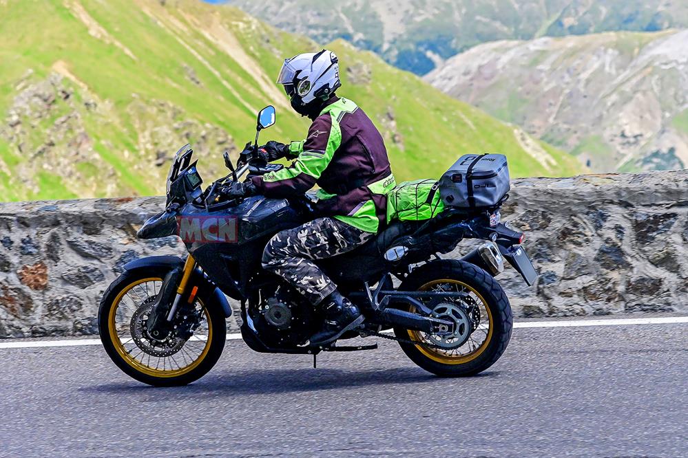 Suzuki step into a parallel universe: Next-gen V-Strom and SV spied ...