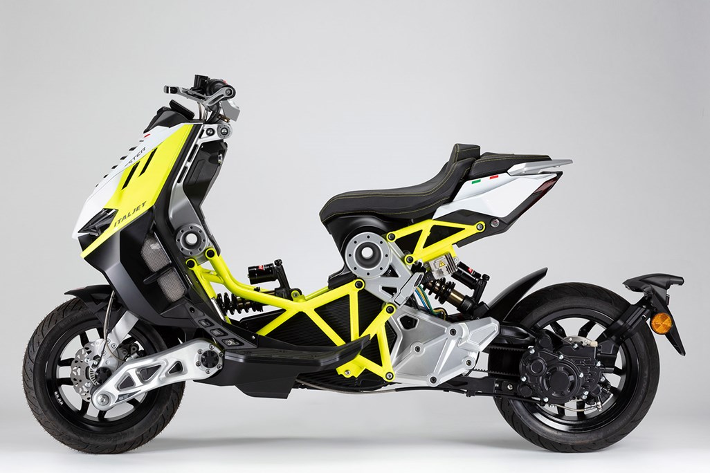 Italjet Dragster 500GP: Distinctive scooter gets performance makeover ...
