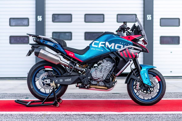MT with promise: CFMoto’s 800 adventurer gets Moto3 makeover