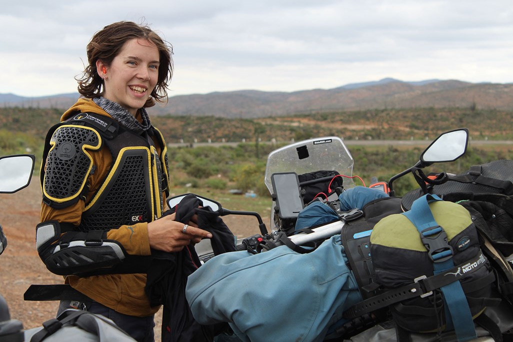 Bridget McCutchen aims to become the youngest woman to ride around the ...