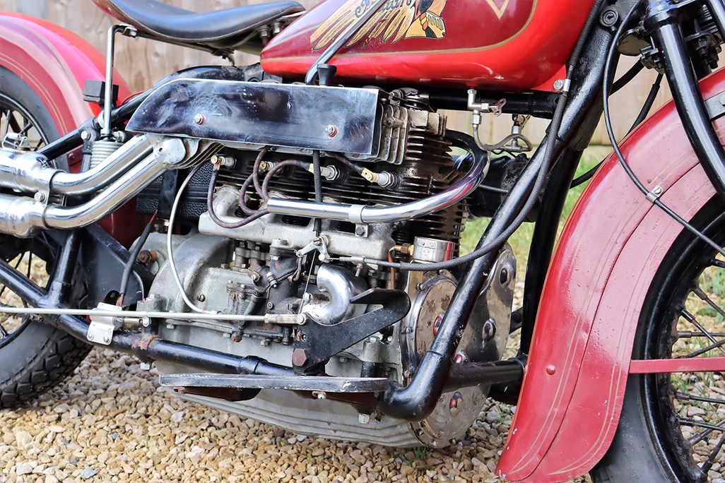 Big cash for rare Indian: 1936 inline-four fetches £65,550 at auction