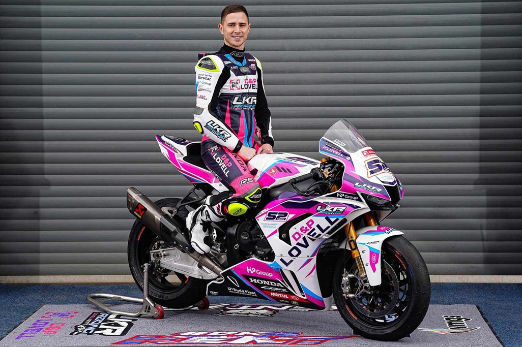 BSB: Lovell Kent Racing Honda livery unveiled ahead of Navarra Test