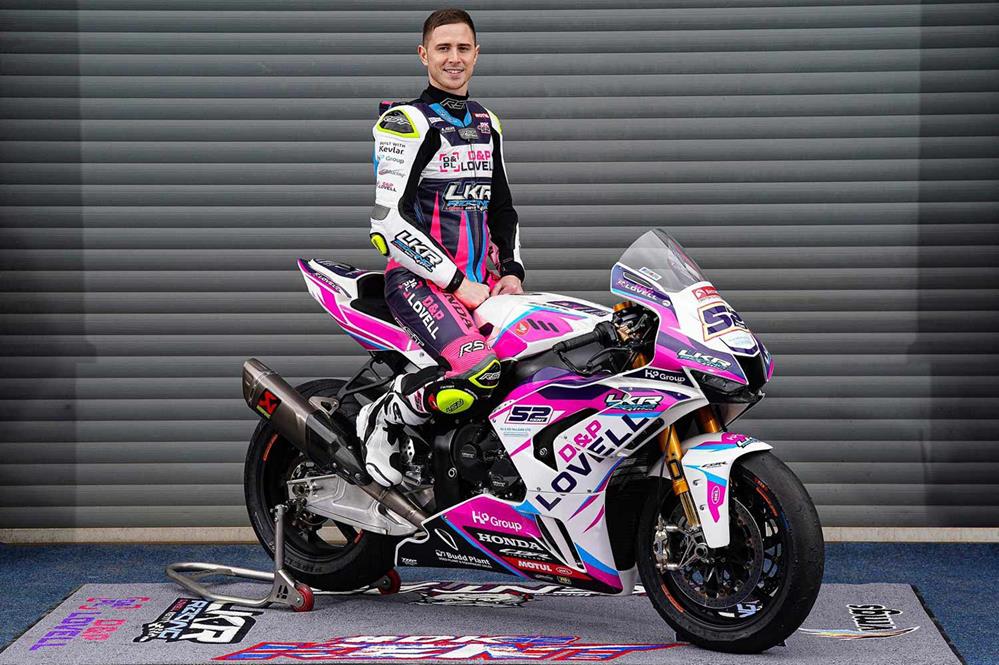 BSB: Lovell Kent Racing Honda livery unveiled ahead of Navarra Test