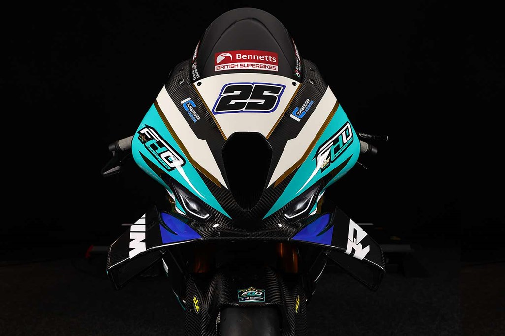BSB: 2023 FHO Racing BMW livery unveiled ahead of Silverstone test
