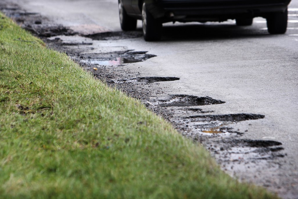 No hope for fast fixes on potholed UK roads