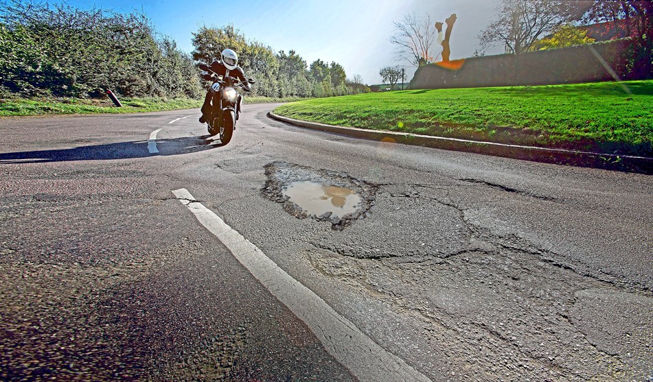 No hope for fast fixes on potholed UK roads