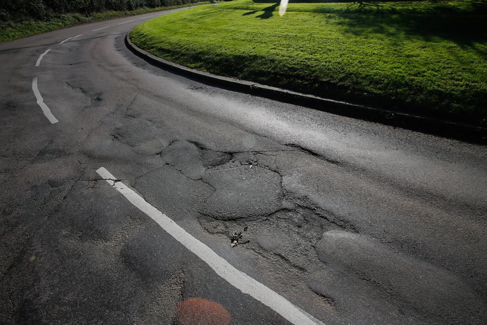 No hope for fast fixes on potholed UK roads