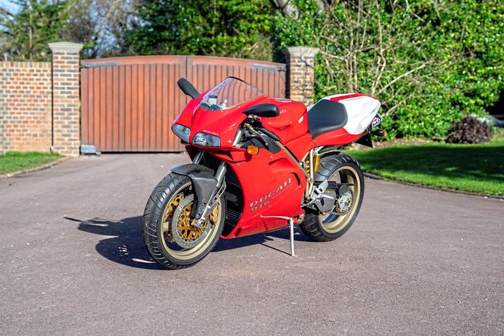 How much?! Ducati 916 SPS smashes UK auction price record