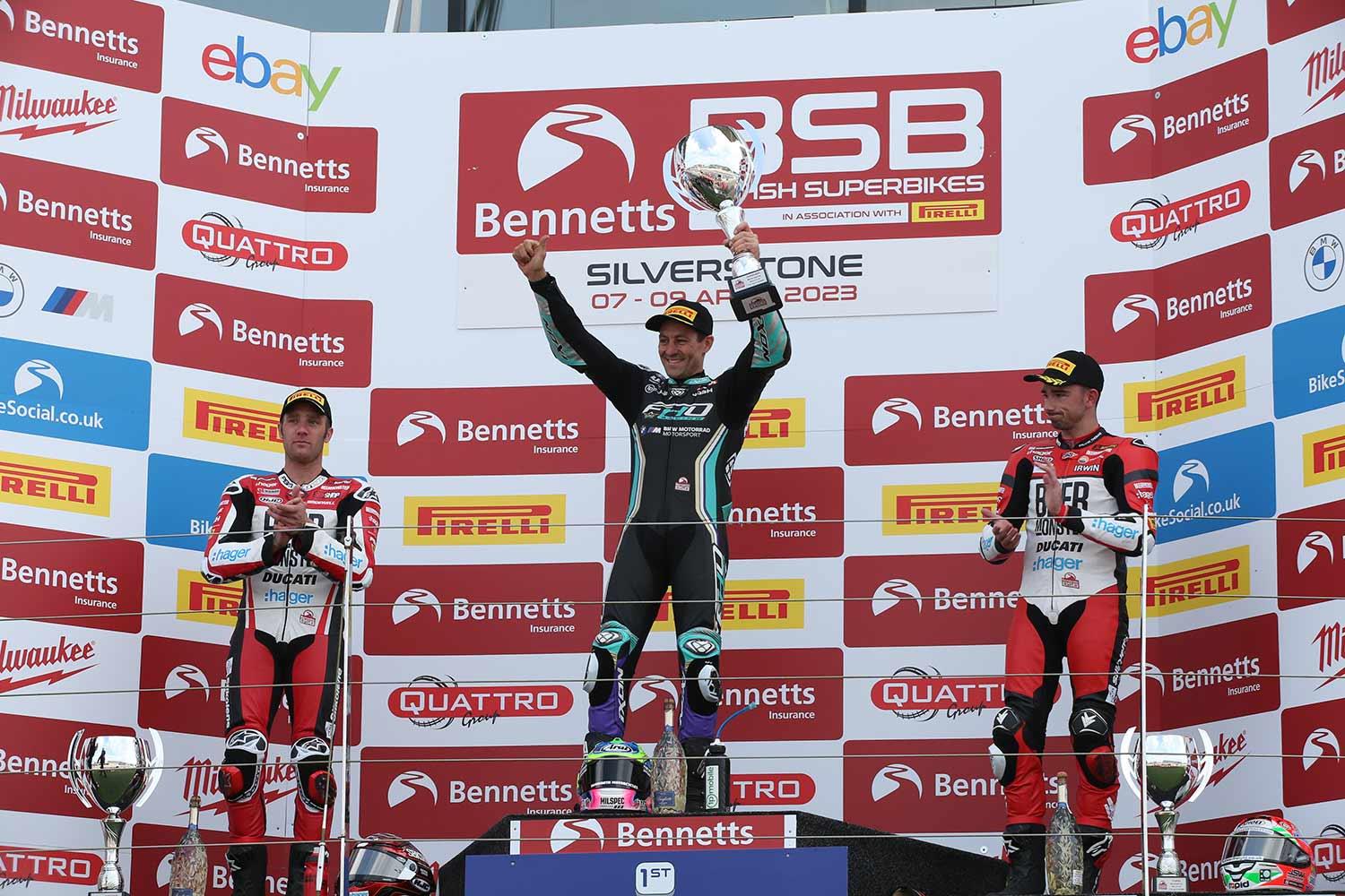 BSB Silverstone: Josh Brookes secures first victory since 2020 season ...