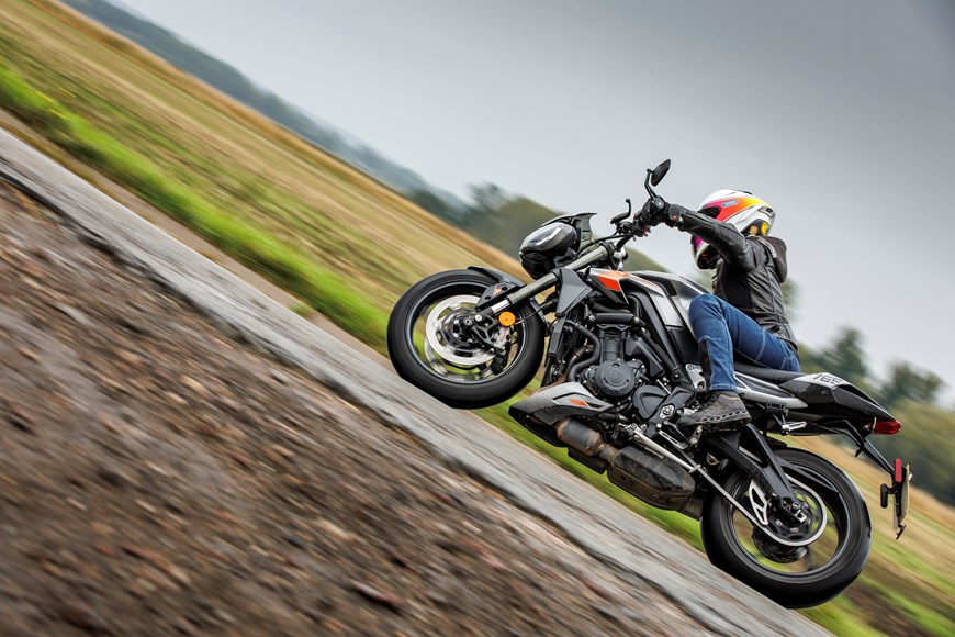 MCN fleet Triumph Street Triple 765 | 4111 miles on test