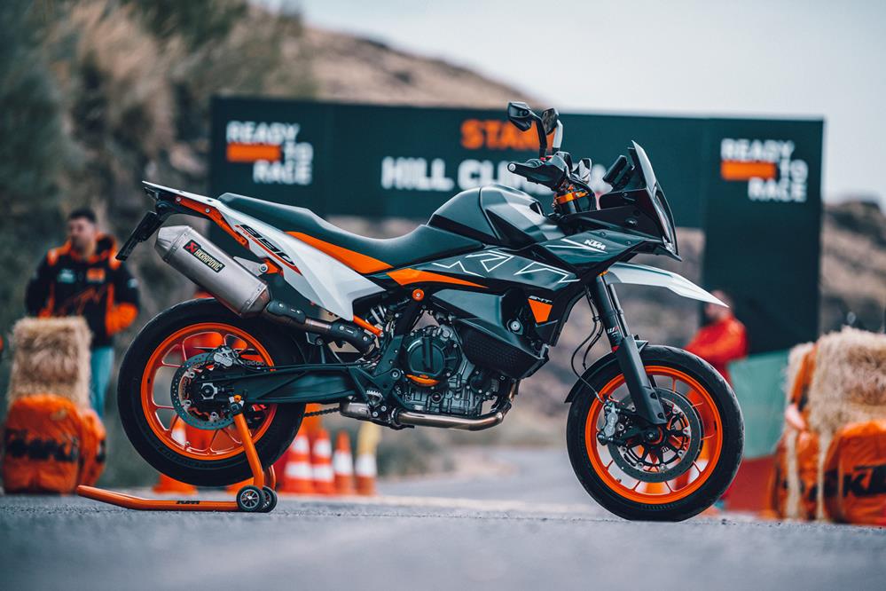 Return of the SMT! KTM stamp their authority on supermoto touring with ...