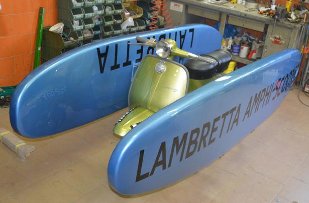 ‘Does it handle in the wet?’: Amphibious scoot set to make a splash