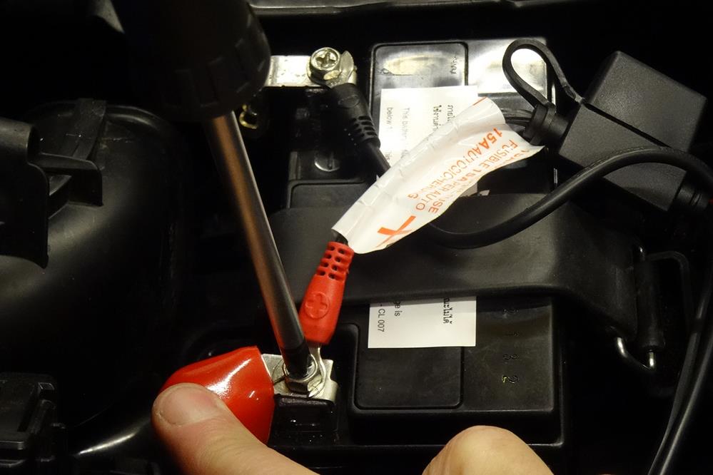 How to fit motorcycle USB port and phone cradle