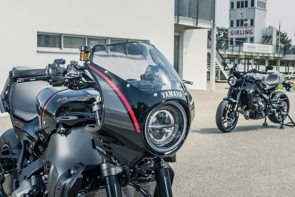 XSR900 gets racy: Three-cylinder Yamaha retro treated to half faired ...