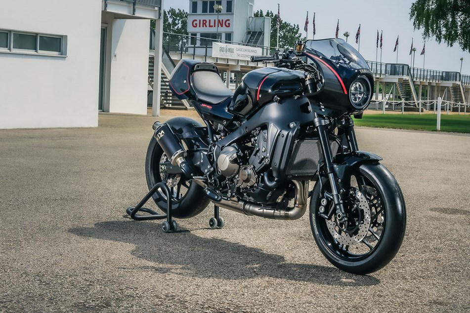 XSR900 gets racy: Three-cylinder Yamaha retro treated to half faired ...