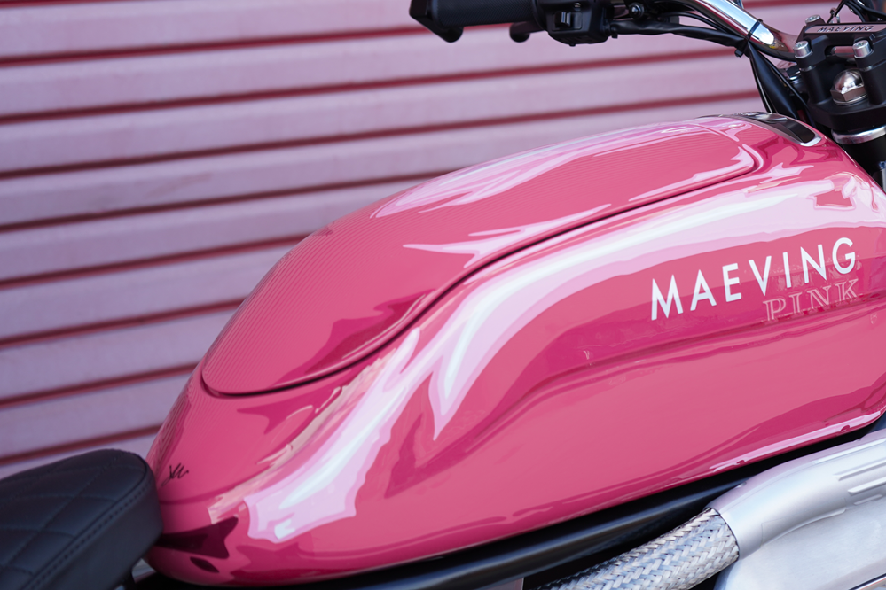 Pretty in pink: Maeving release limited edition green machine