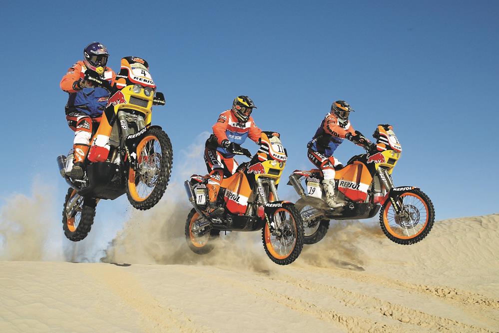 KTM mark 30 years of Dakar with 'Legends' exhibition