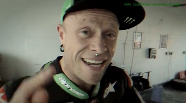 Video: Keith Flint revs up for Brands Hatch GP trackday on Suzuki GSX-R1000