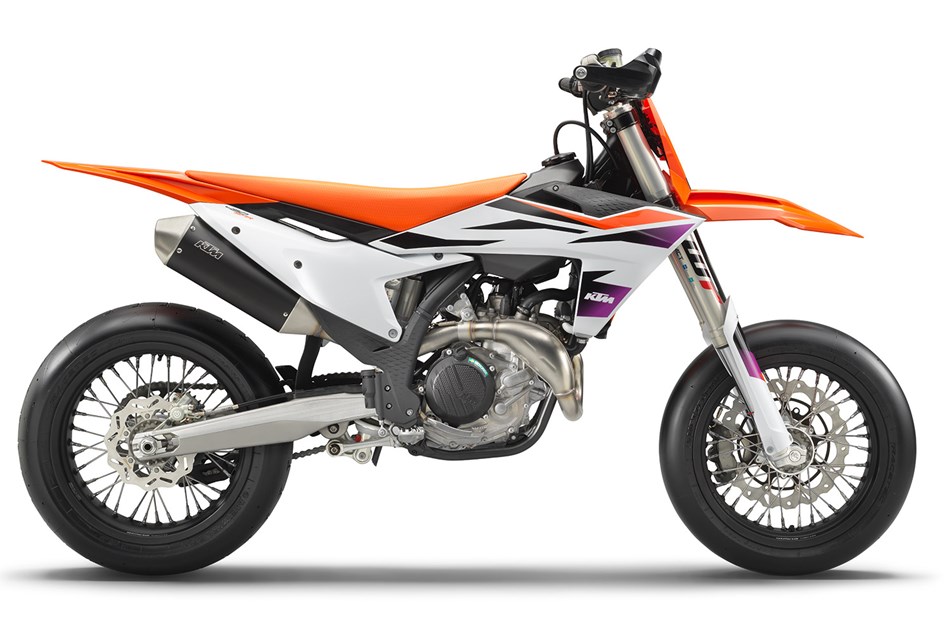 Small and mighty: KTM’s latest 450 SMR squeezes a feisty 62bhp from ...