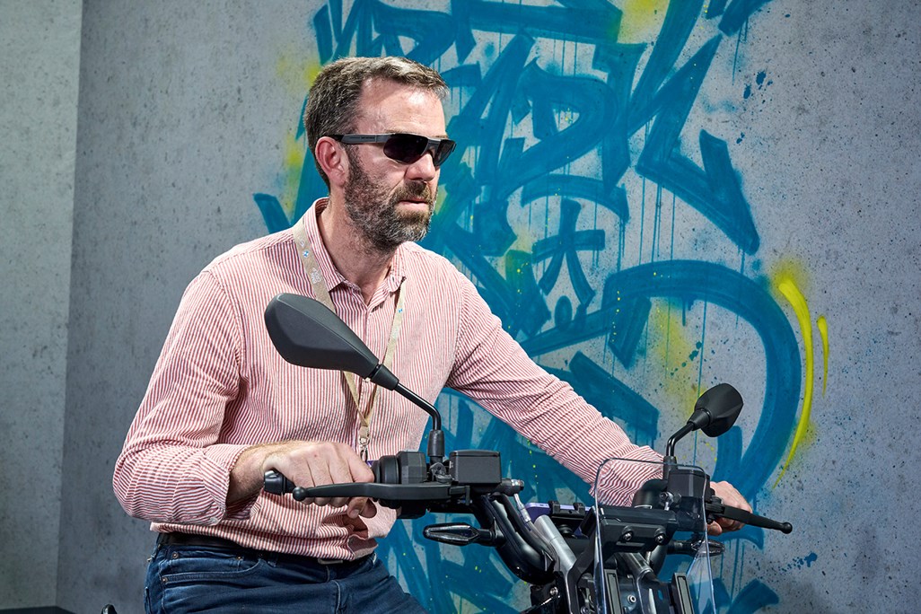 BMW see into the future with new head-up display ConnectedRide Smartglasses