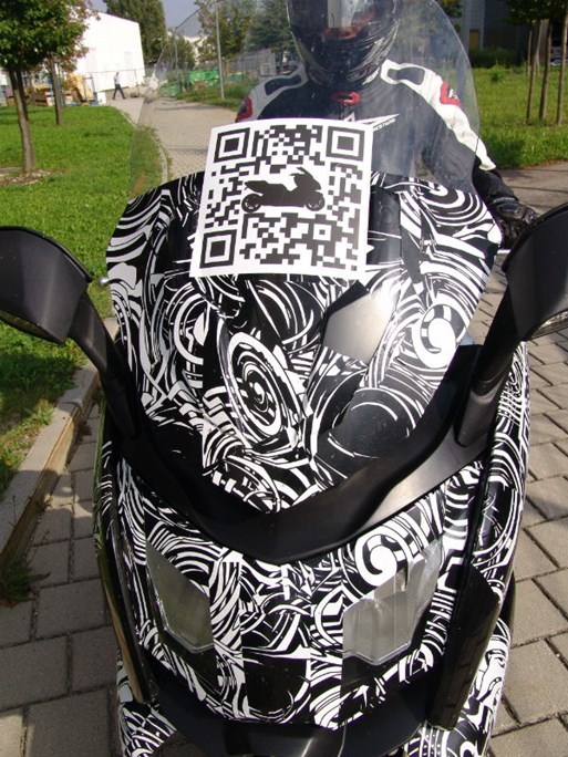BMW adds QR codes to prototypes