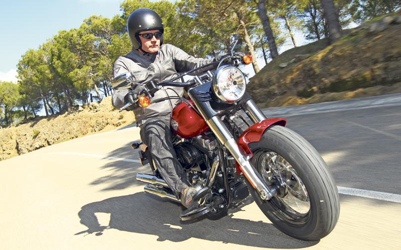 Harley-Davidson Softail Slim first ride