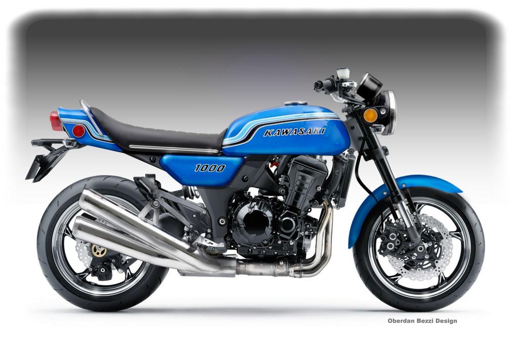 Kawasaki 1000 Mach X Legend concept