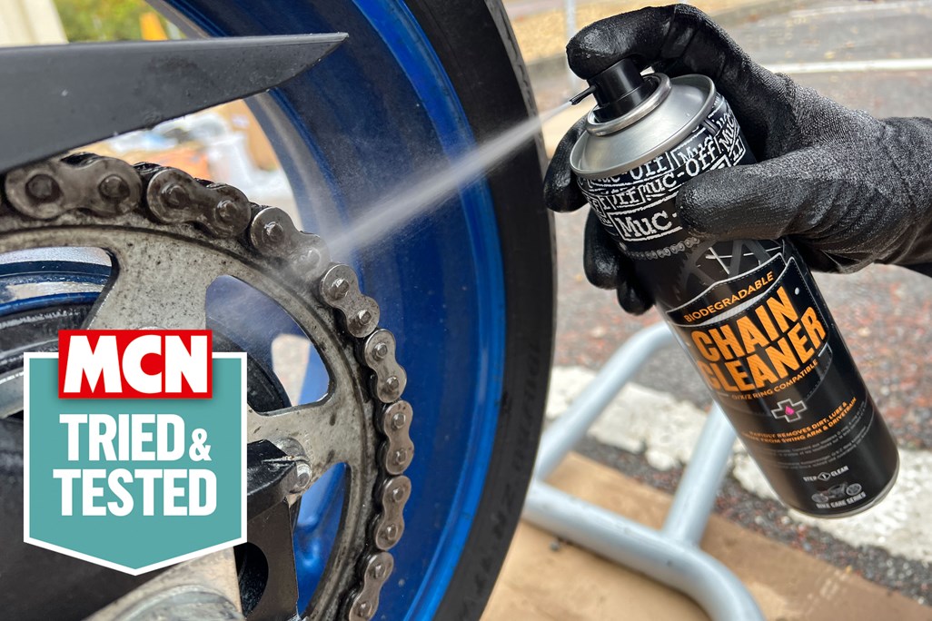 The best chain cleaners to safely degrease motorbike chains