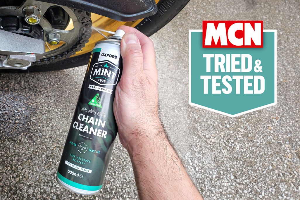 The best chain cleaners to safely degrease motorbike chains