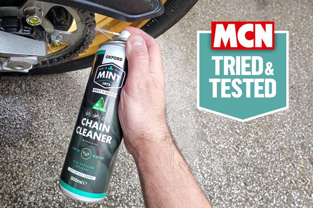 The best chain cleaners to safely degrease motorbike chains