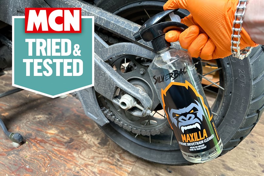 The best chain cleaners to safely degrease motorbike chains