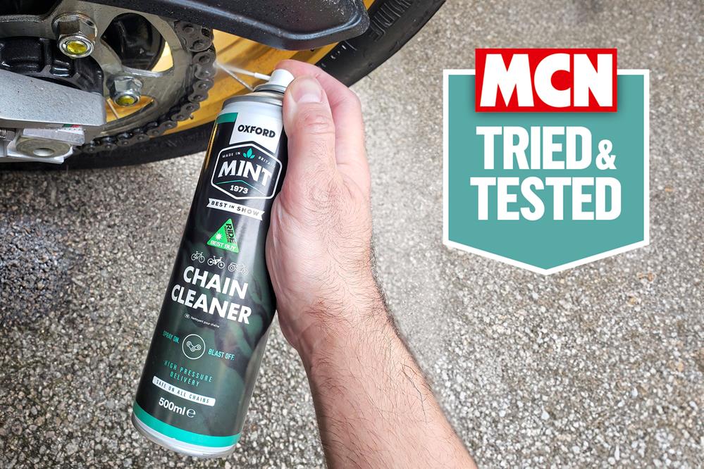 The best chain cleaners to safely degrease motorbike chains