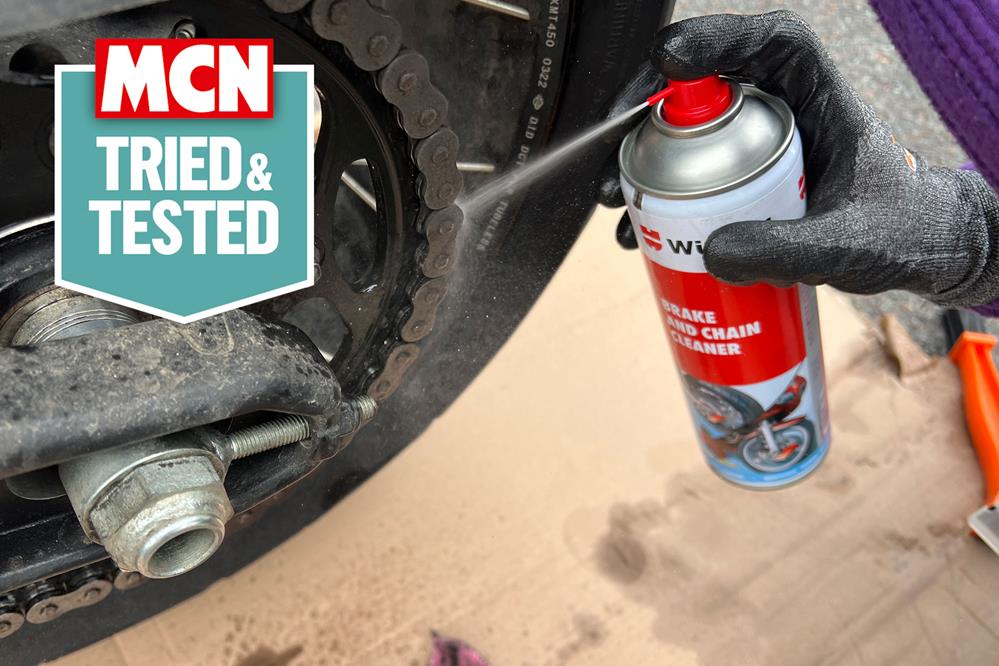 The best chain cleaners to safely degrease motorbike chains