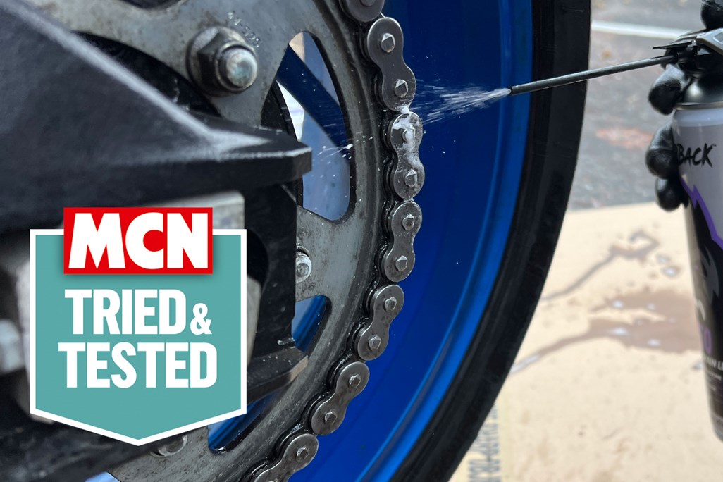A guide to the best motorbike chain lubes as tested by MCN