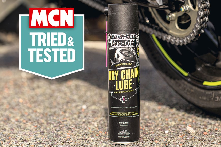A guide to the best motorbike chain lubes as tested by MCN