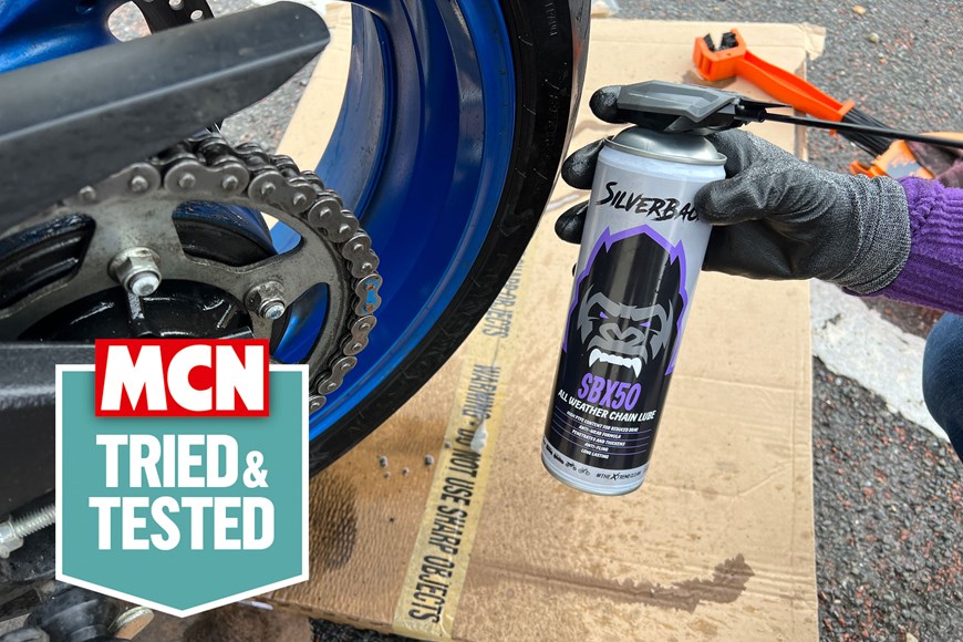 A guide to the best motorbike chain lubes as tested by MCN