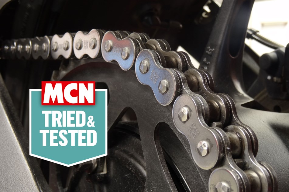 A guide to the best motorbike chain lubes as tested by MCN