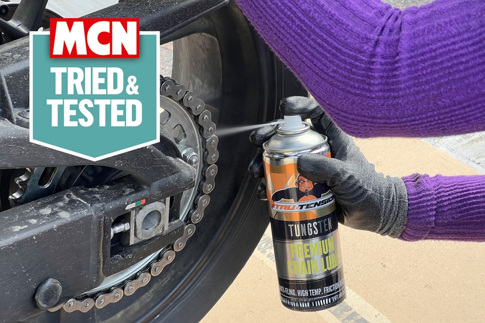 A guide to the best motorbike chain lubes as tested by MCN