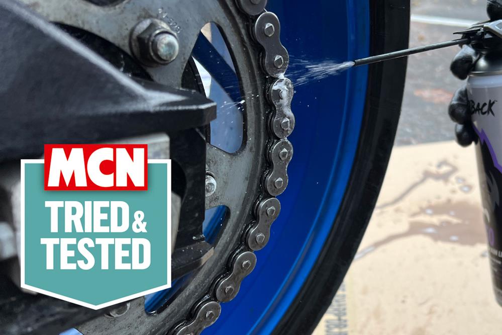 A guide to the best motorbike chain lubes as tested by MCN