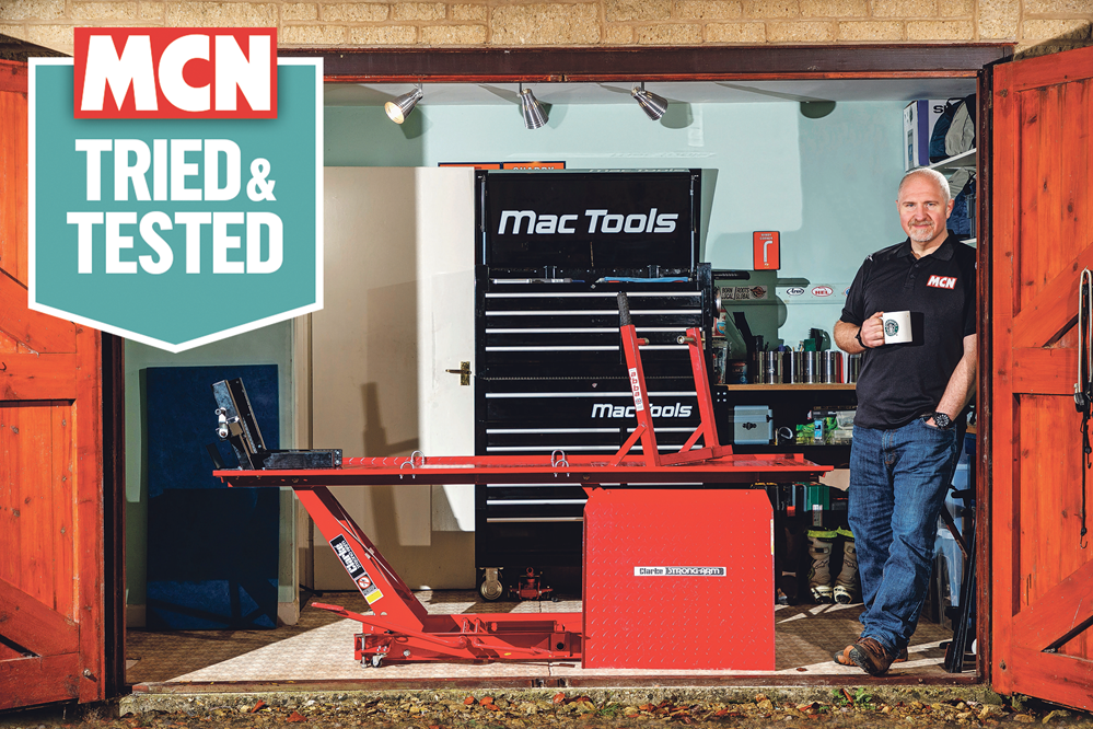 The best motorcycle lifts and benches that make repairs easy