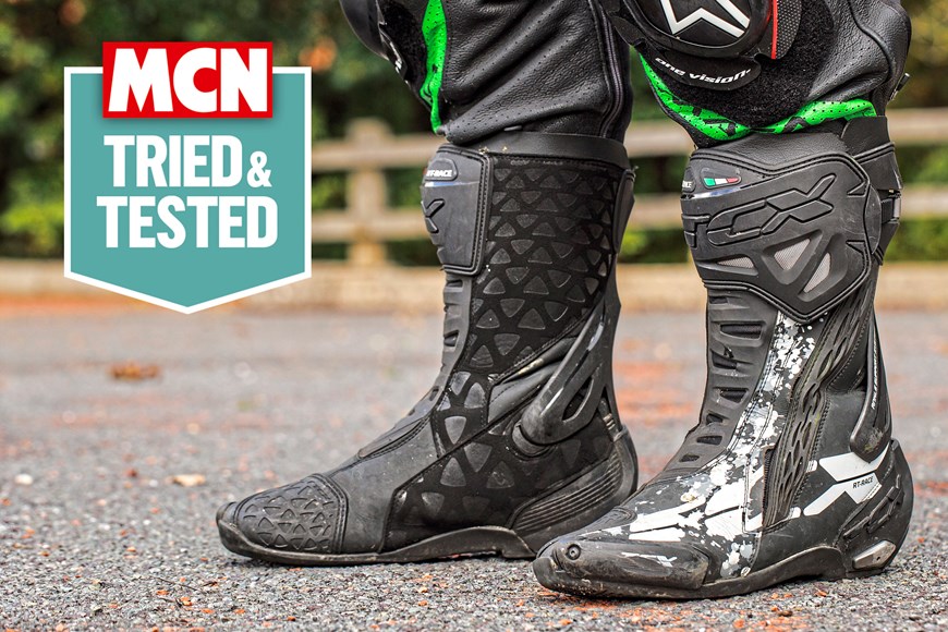 The best sports and track motorcycle boots as tested by MCN