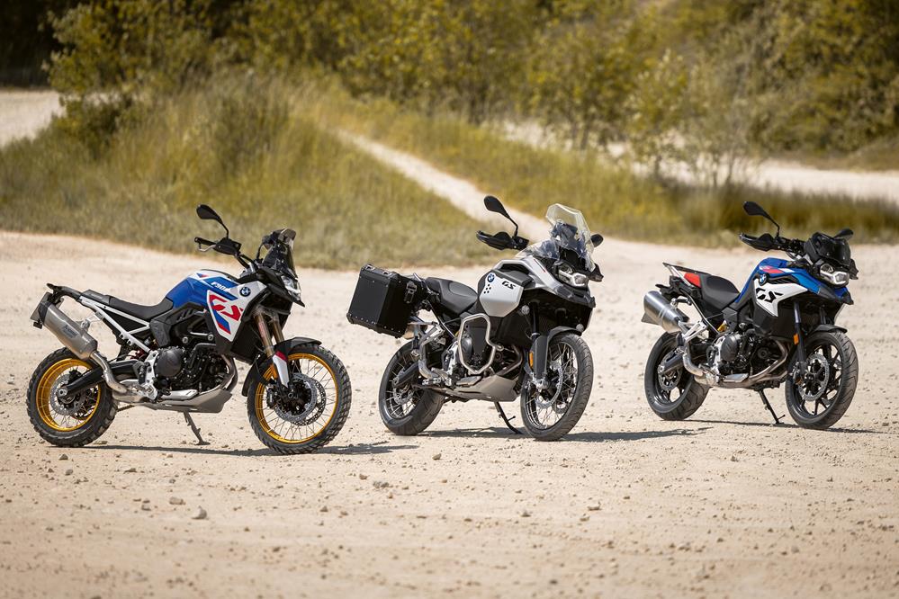 Twin-cylinder triple threat: BMW aim for the middleweight adventure top ...