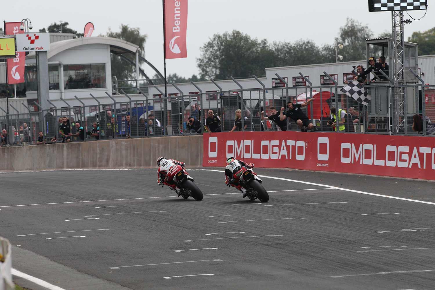 BSB Oulton Park: Glenn Irwin wins controversial second race and takes ...