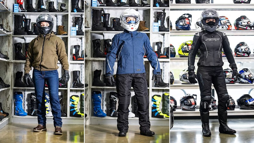 Best motorcycle clothing for beginners and new riders