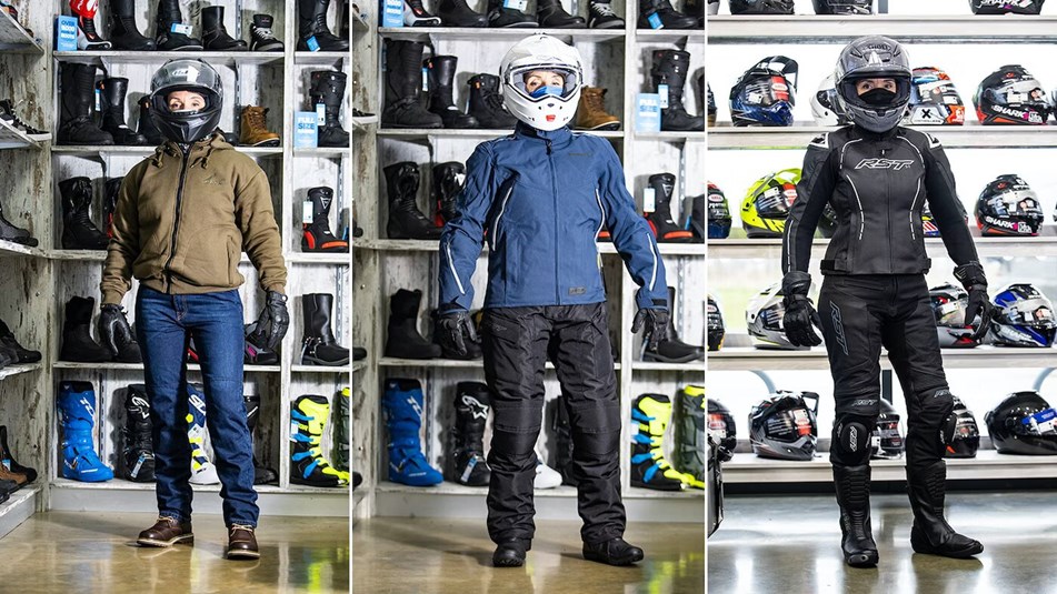 Best motorcycle clothing for beginners and new riders