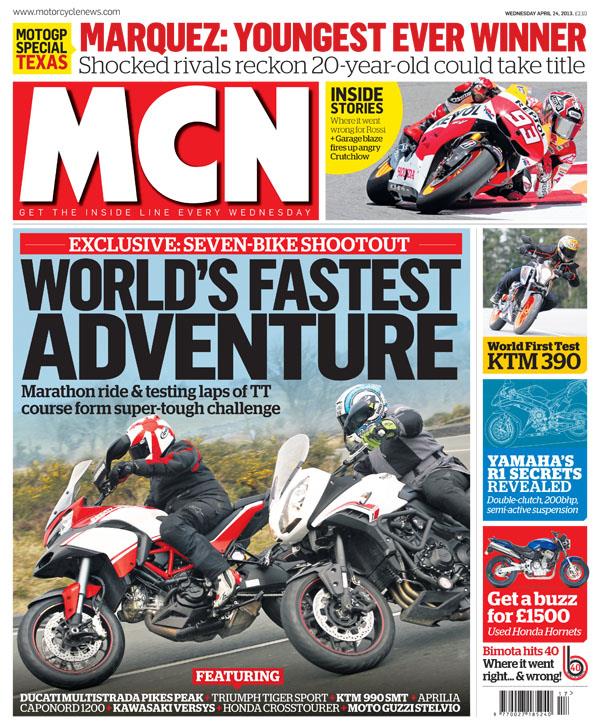 New MCN April 24: World's Fastest Adventure