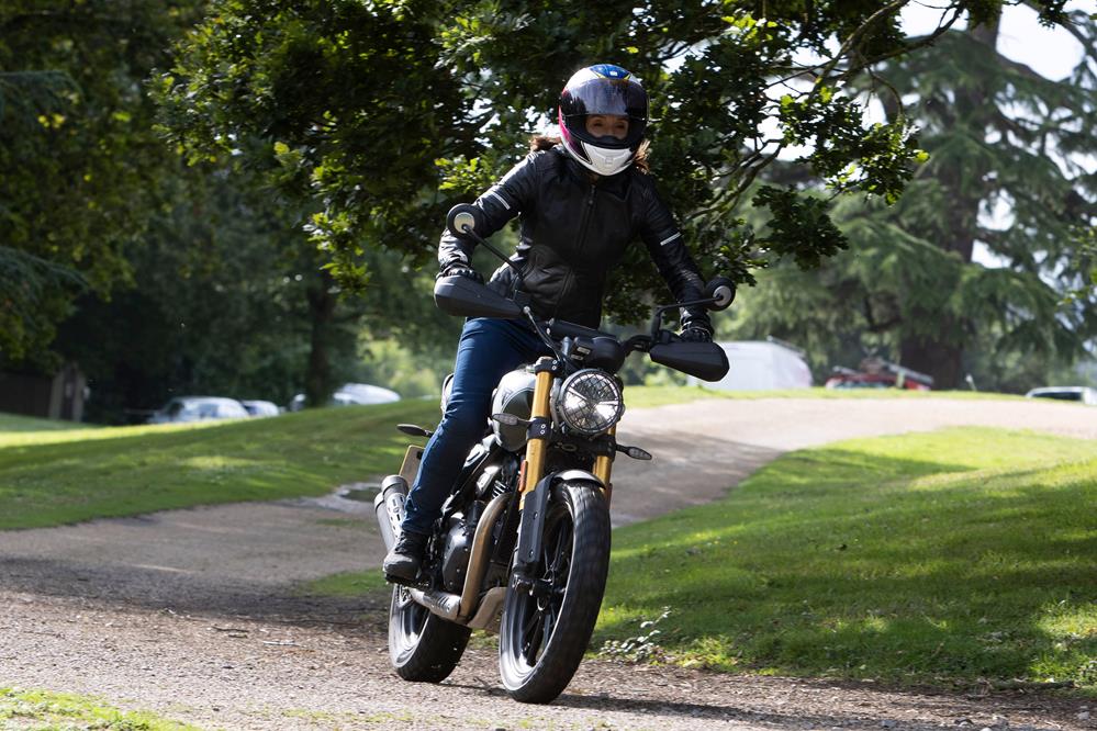 Scrambling for success: Prototype ride reveals Triumph's 400 X retro is ...